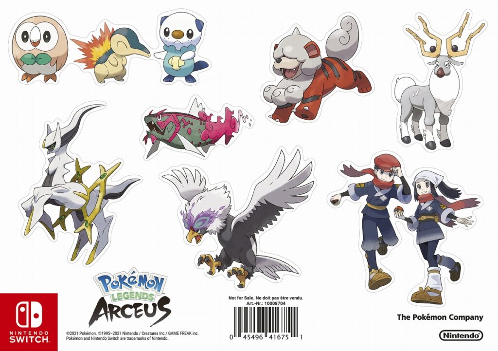 Pokémon Legenden: Arceus - Sticker - Promotendo