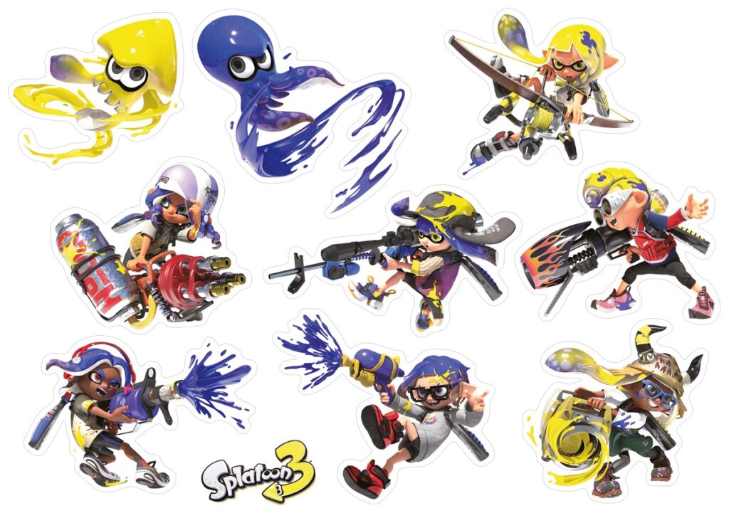 Splatoon 3 - Sticker - Promotendo